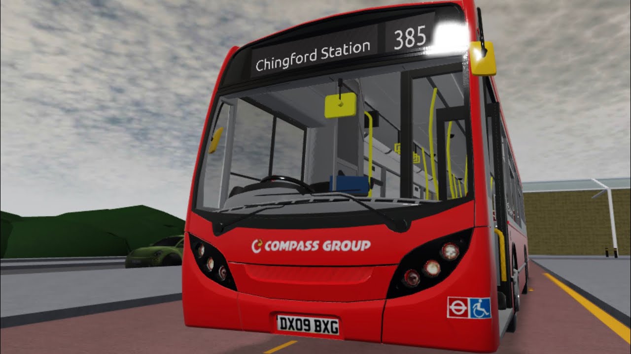 385 full journey! Crooked billet to chingford station (roblox) (L+E BUS ...