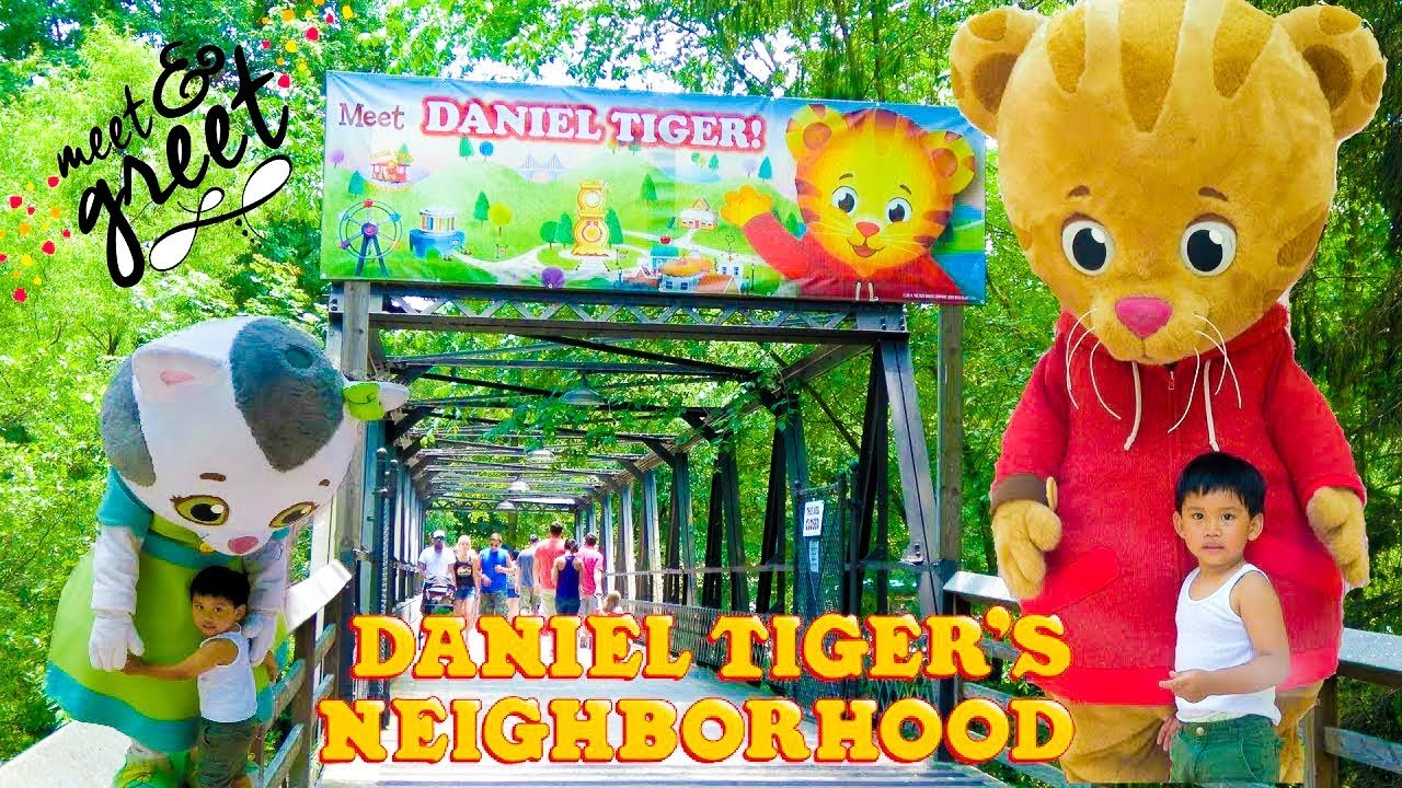 Daniel Tiger Characters Meet & Greet - YouTube