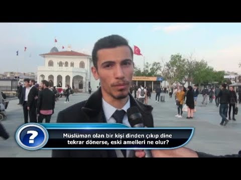 Müslüman olan kişi dinden çıkıp dine tekrar dönerse, eski amelleri ne olur?