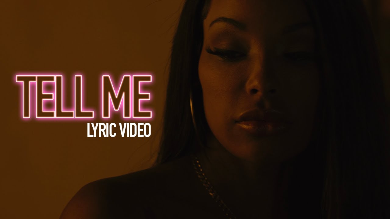 Drea Dominique - Tell Me Lyric Visualizer - YouTube