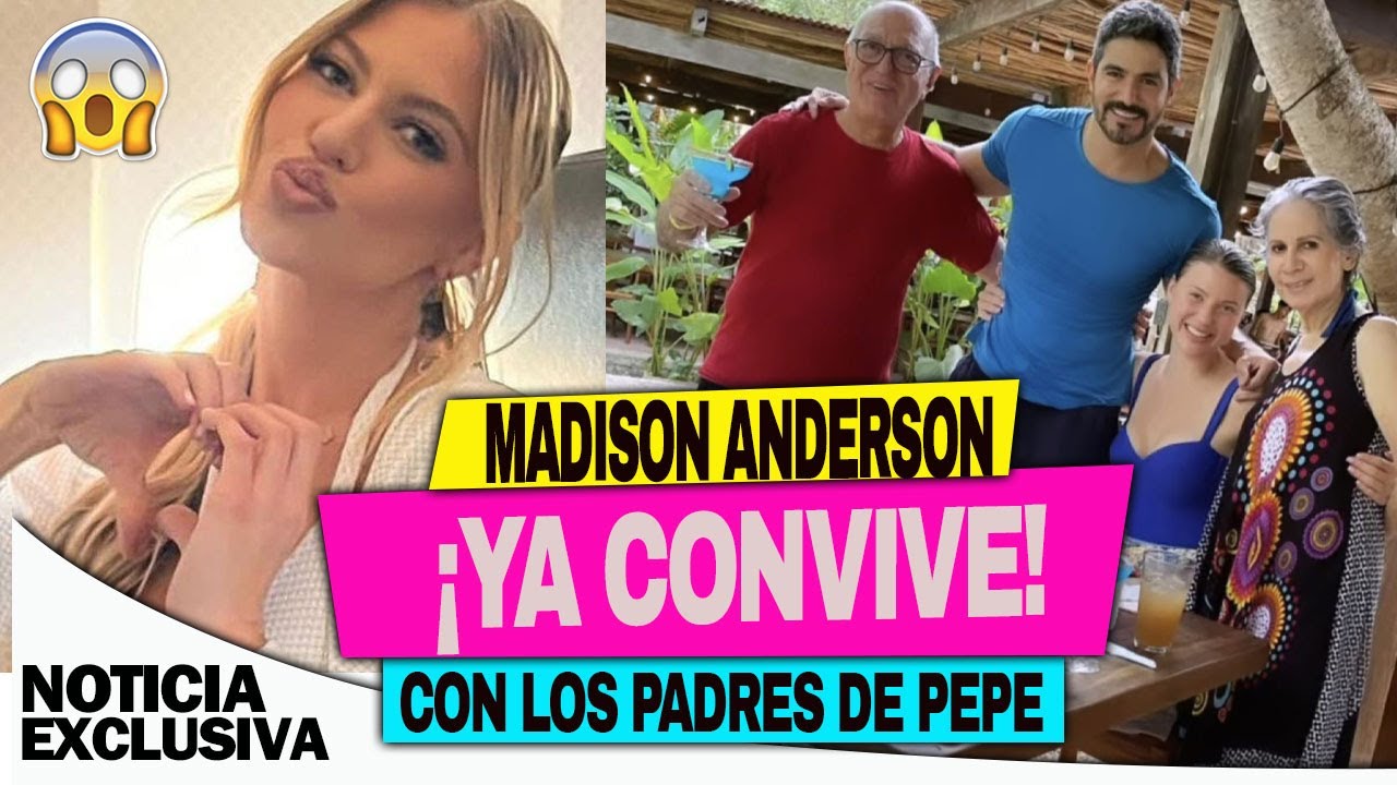 Madison Anderson ya CONVIVE con los PADRES de Pepe Gámez. - YouTube