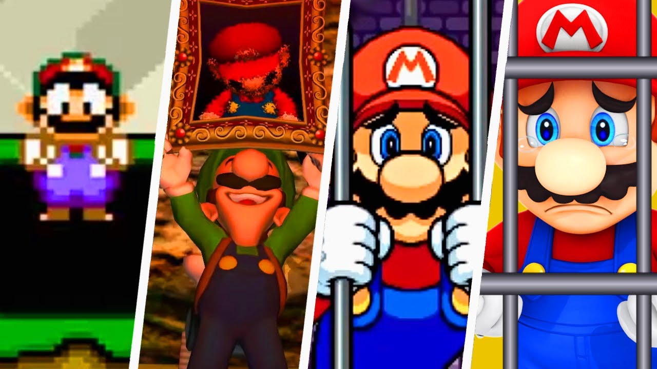 Evolution of Super Mario Being Captured (1992 - 2024) - YouTube