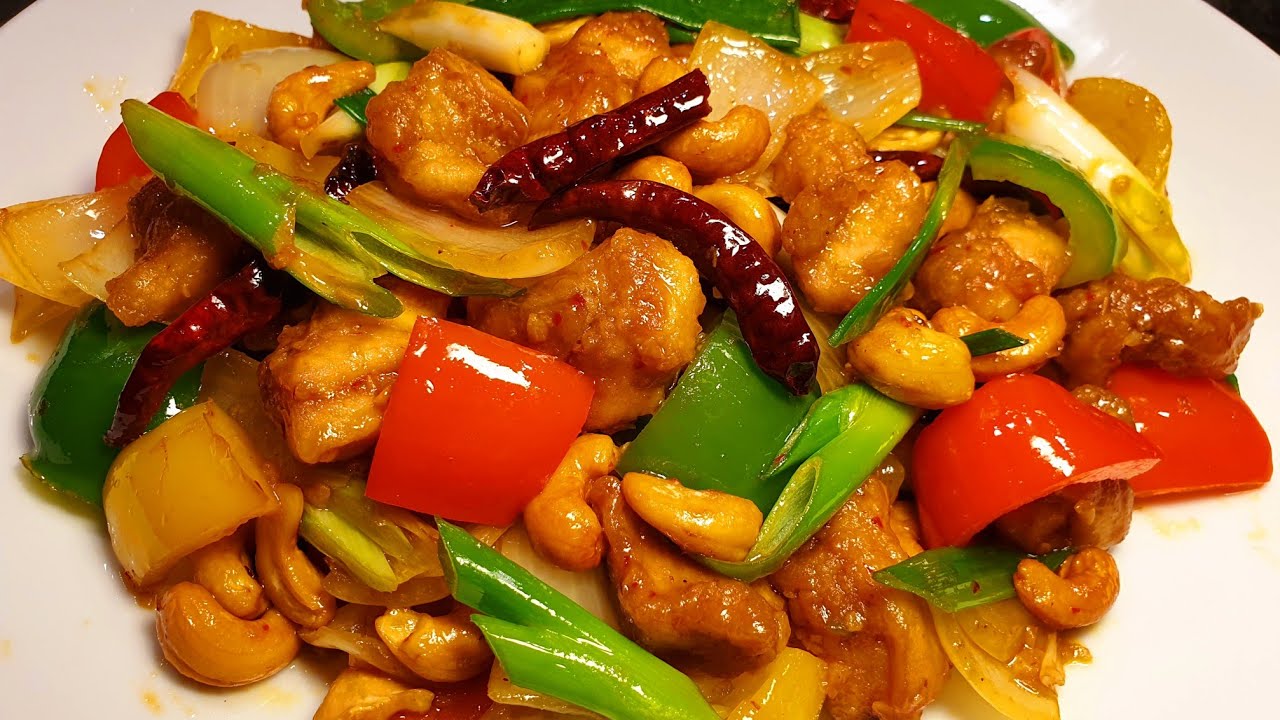 ไก่ผัดเม็ดมะม่วงหิมพานต์ ทำง่าย อร่อยมาก Stir Fried Chicken With