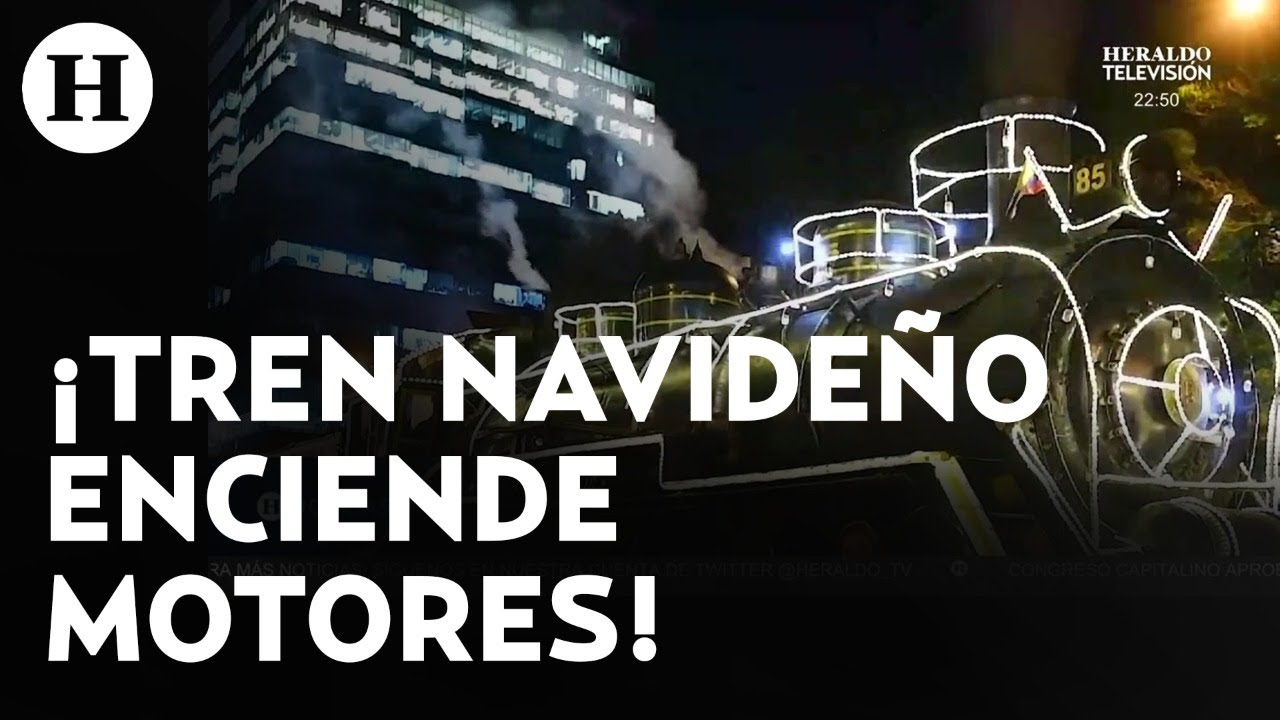 ¡La navidad invade a Bogotá! Arranca el tren navideño de la Sabana en ...