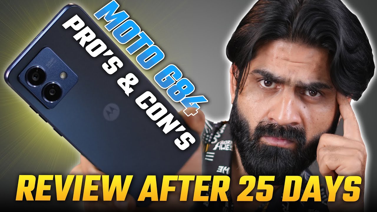 Motorola G84 Review After 25 days ! Everything You need To know - YouTube