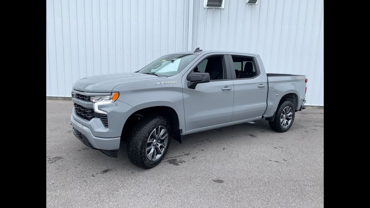 Stock #24DG145 2024 Chevy Silverado 2GCUDEED4R1128810 - YouTube