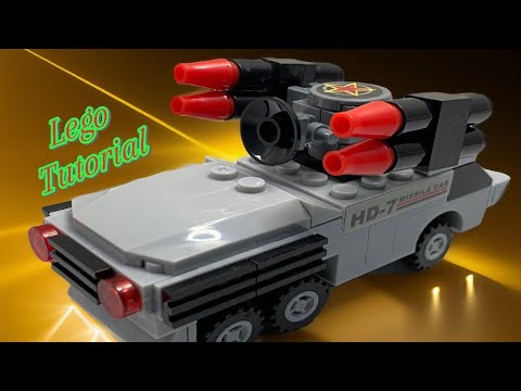 Lego Missile Vehicle Tutorial - YouTube