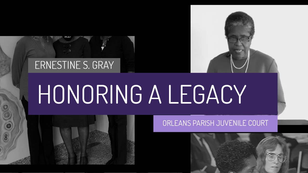 Honoring a Legacy: Judge Ernestine S. Gray - YouTube