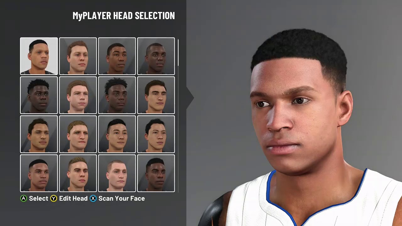 LeBron James *face scan* NBA2K20* - YouTube