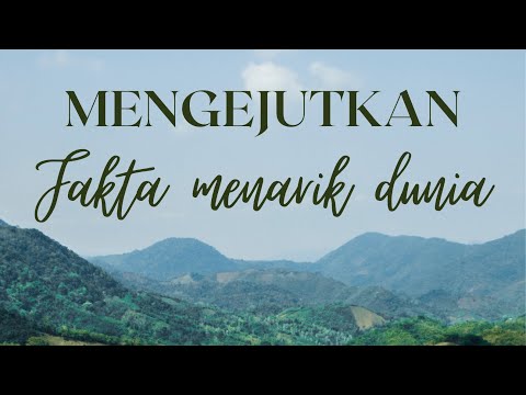 Macam-macam fakta menarik dan unik seluruh dunia - YouTube