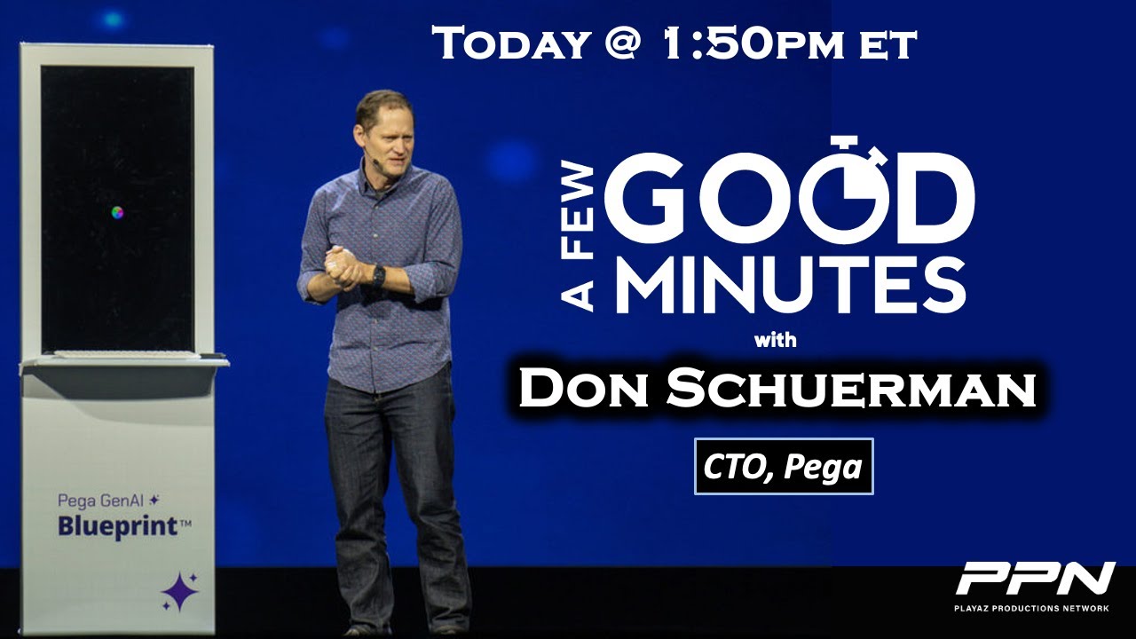 A Few Good Minutes with Pega CTO Don Schuerman - YouTube