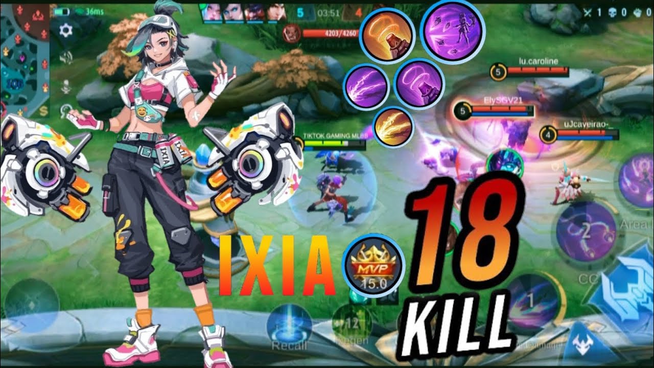 18 KILLs HERO IXIA !! DIJAMIN CEPET MYTHIC PAKAI IXIA -GAMEPLAY IXIA ...