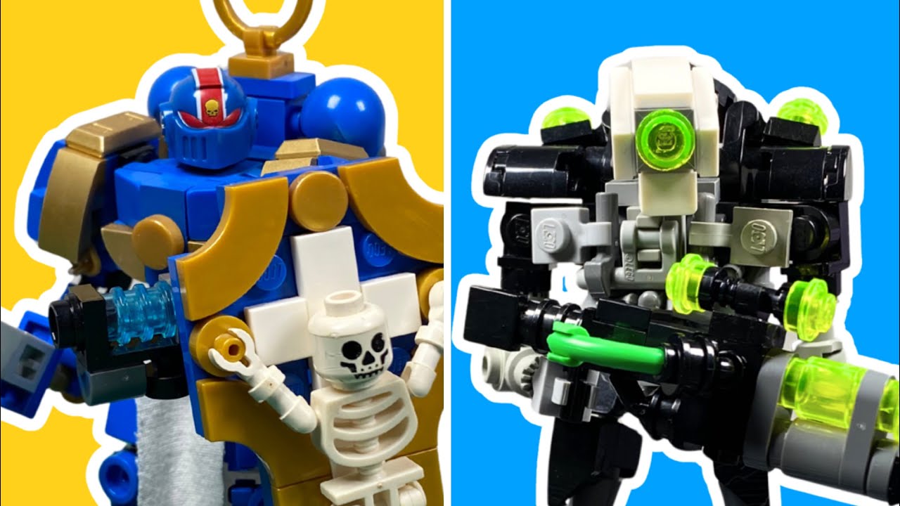 I built a Lego Necron Deathmark - YouTube