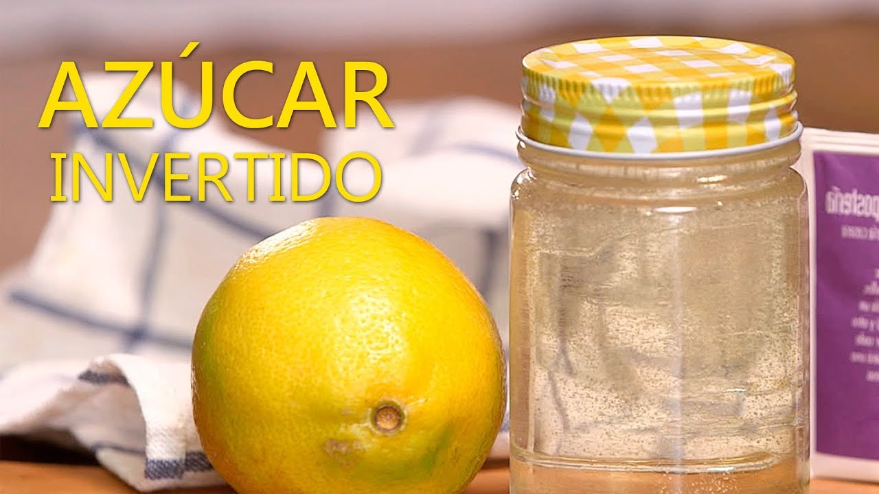 Cómo hacer AZÚCAR INVERTIDO para helados y repostería - YouTube