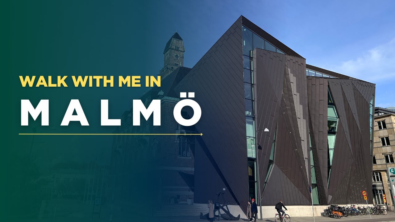 【4K】Relaxed Walk in MALMÖ of SWEDEN || ASMR - YouTube