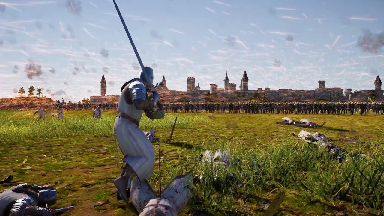 【UEBS2】銃弾を撃ってくる弓部隊に立ち向かう騎士たち - Ultimate Epic Battle Simulator 2 - YouTube