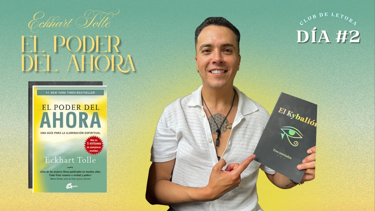 LIBRO: El Poder Del Ahora; AUTOR: Eckhart Tolle - YouTube