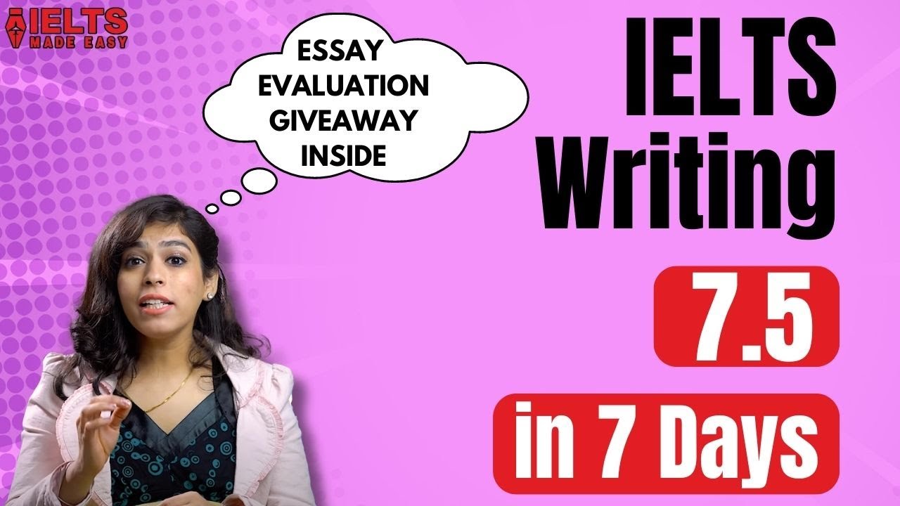 Clear IELTS WRITING EXAM in 7 DAYS with TIME TABLE (ESSAY CORRECTION ...