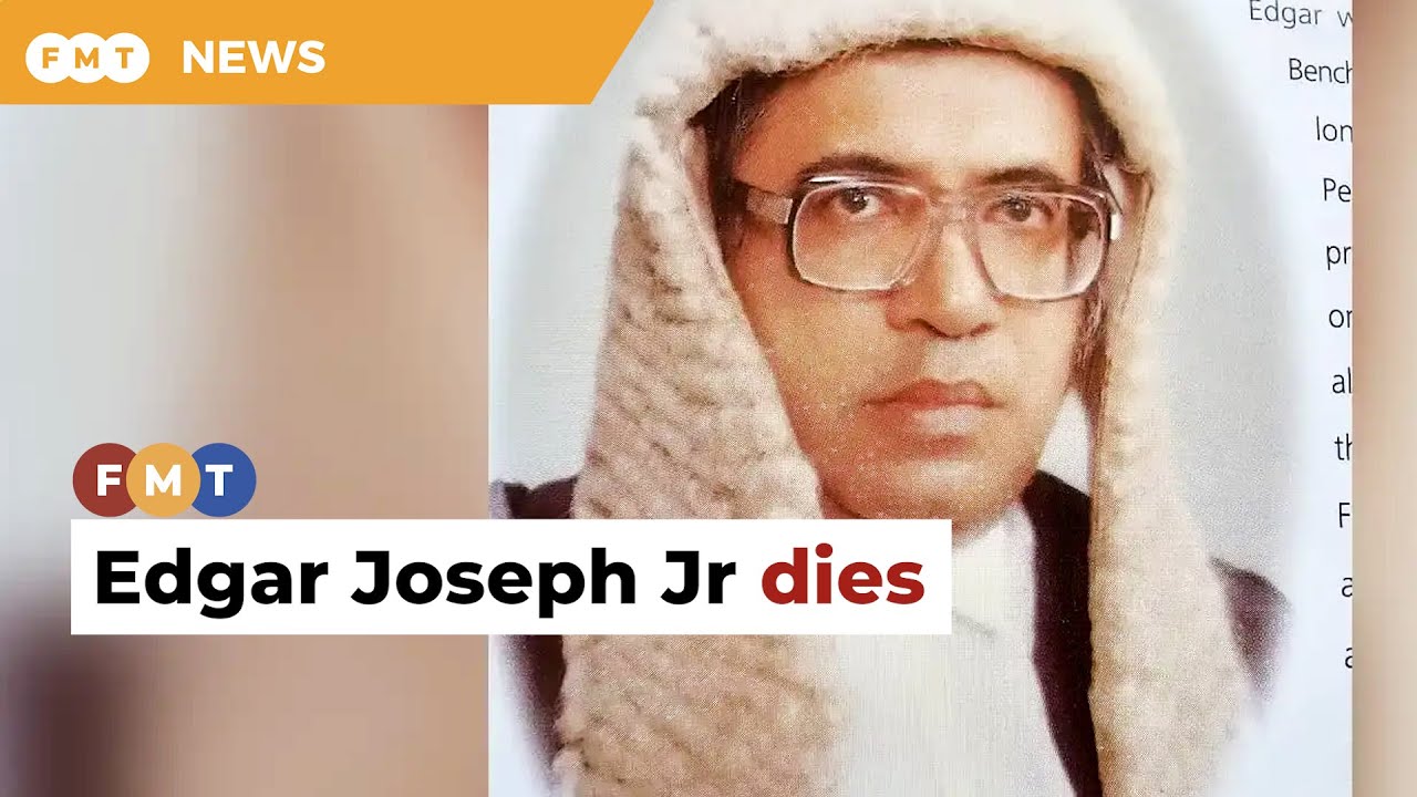 Legal eagle Edgar Joseph Jr dies aged 90 - YouTube