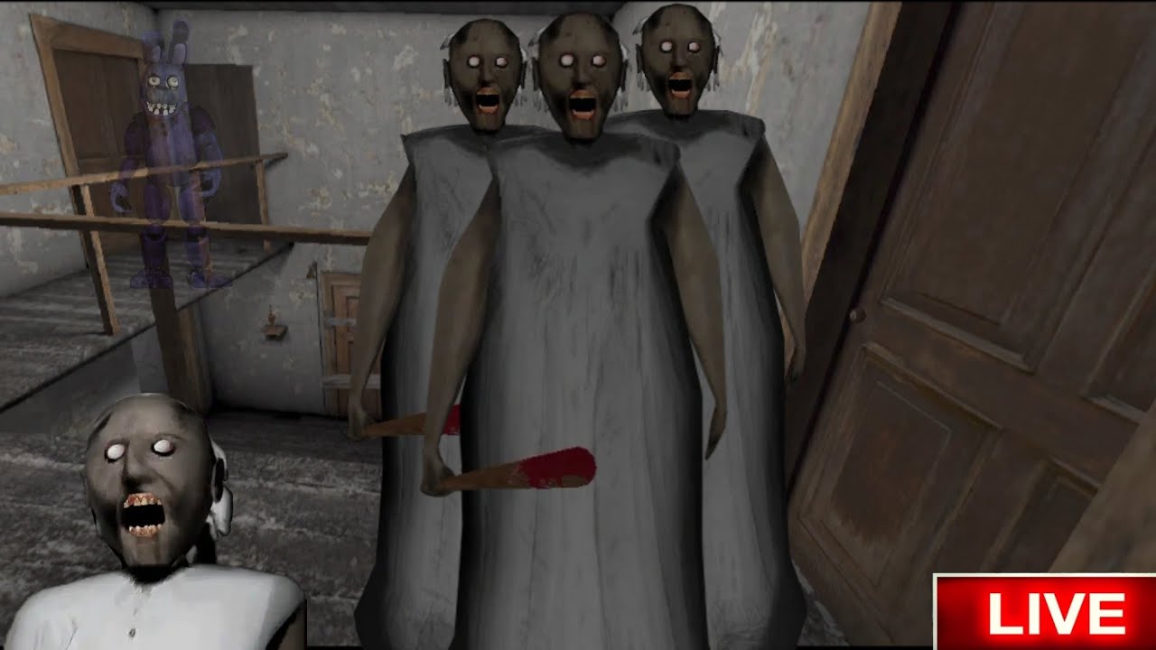 GRANNY CHAPTER 1 GAMEPLAY || GRANNY DOOR LOCK|| HORROR ESCAPE || GRANNY ...