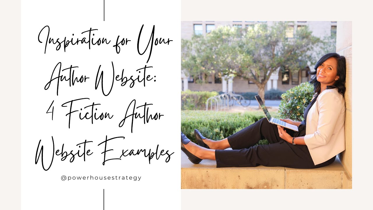 Inspiration for Your Author Website 4 Fiction Author Website Examples ...