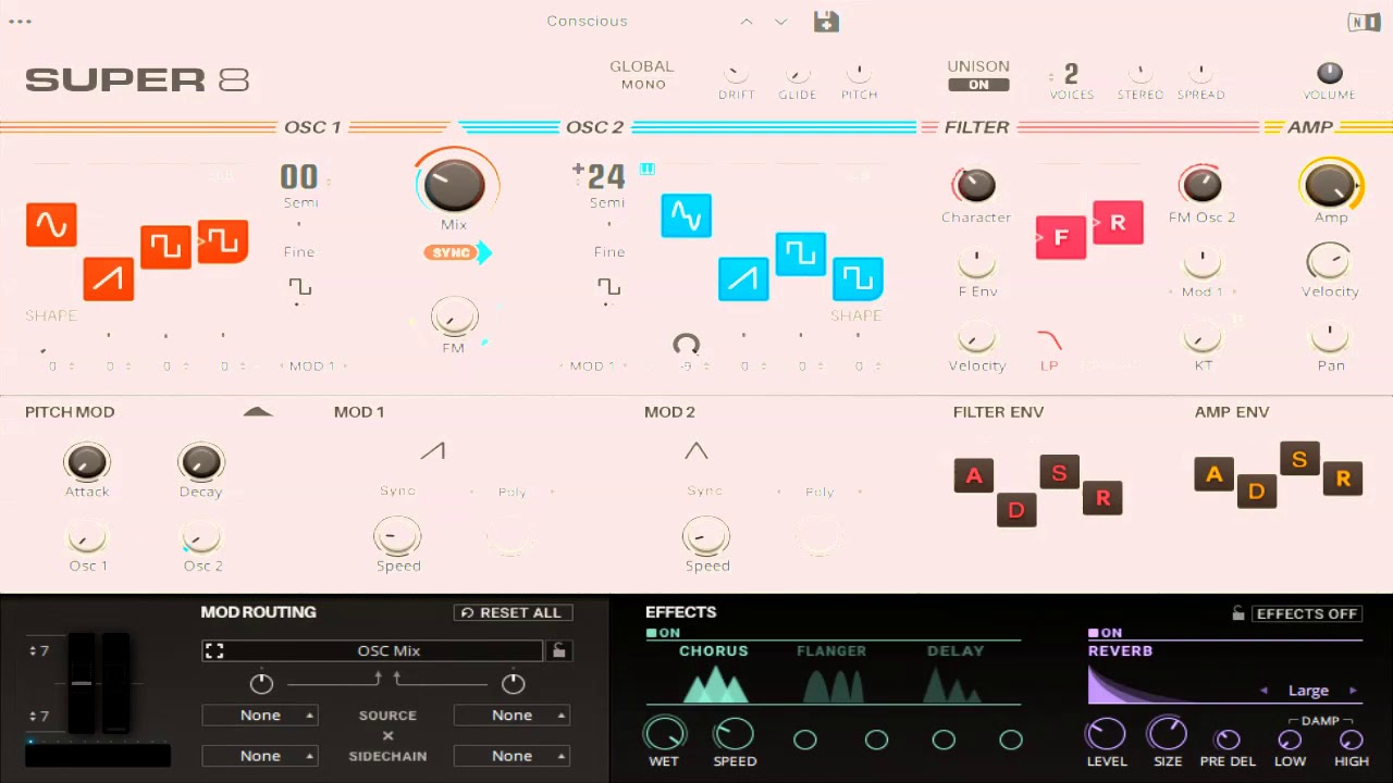 NI - Super 8 - Plugin/VSTi Experiment (track made using only Super 8 ...