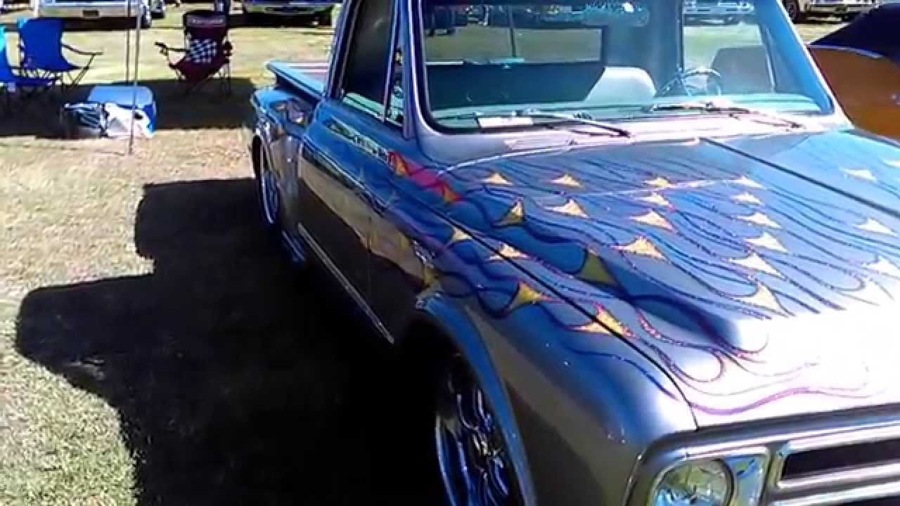 69 Chevy C-10 StepSide Truck Bagged Truck Chevy - YouTube