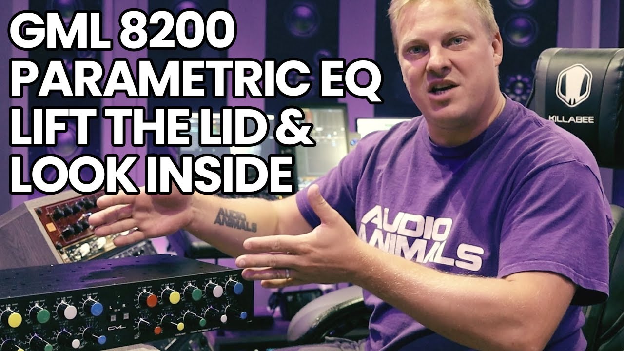 GML 8200 Parametric EQ - Lift The Lid & look Inside - YouTube