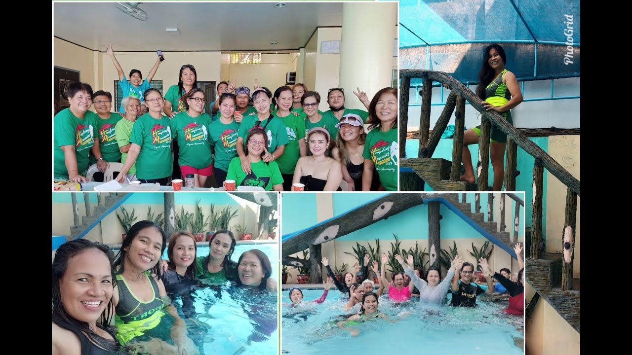 Zumba Swimming sa Pansol - YouTube