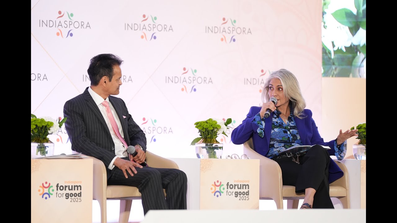 Pathways to Global Impact - Himanshu Shah, and Moira Shourie at Forum ...