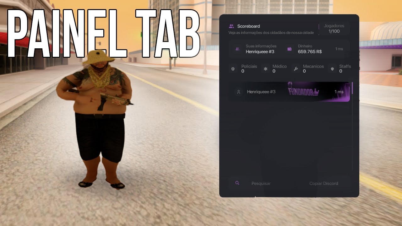 COMO ADICIONAR E EDITAR SCOREBOARD (PAINEL TAB) PARA MTA! - YouTube