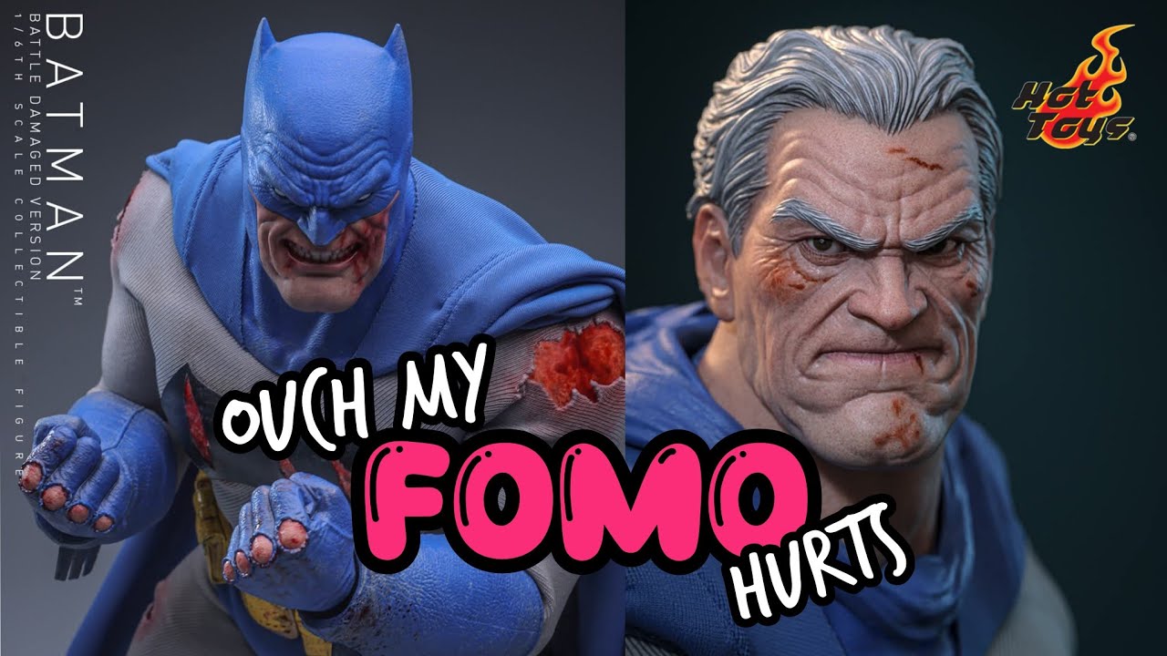 HOT TOYS BATMAN BATTLE DAMAGED DARK KNIGHT RETURNS FIGURE PREVIEW ...