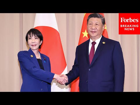 China's Xi Jinping And Japan's Sanae Takaichi Meet For Talks In South Korea