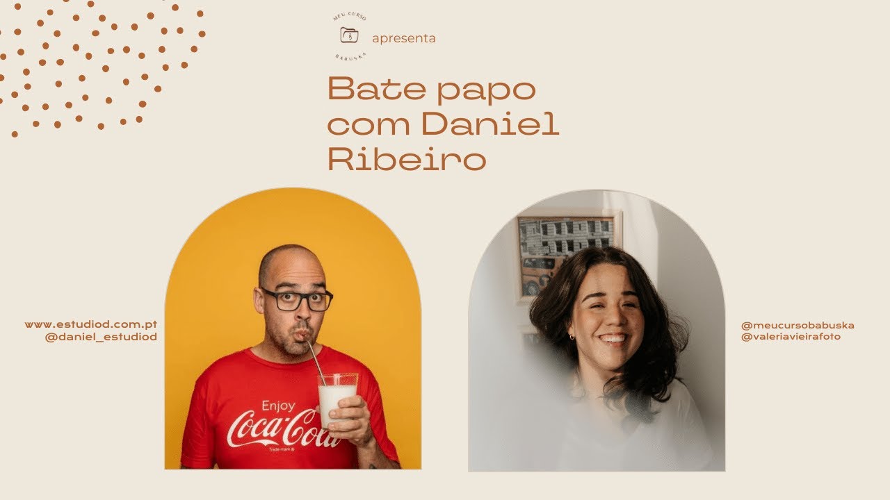 Conversa de Fotografia com Daniel Ribeiro, do Estudio D, diretamente de Aveiro, Portugal! - YouTube