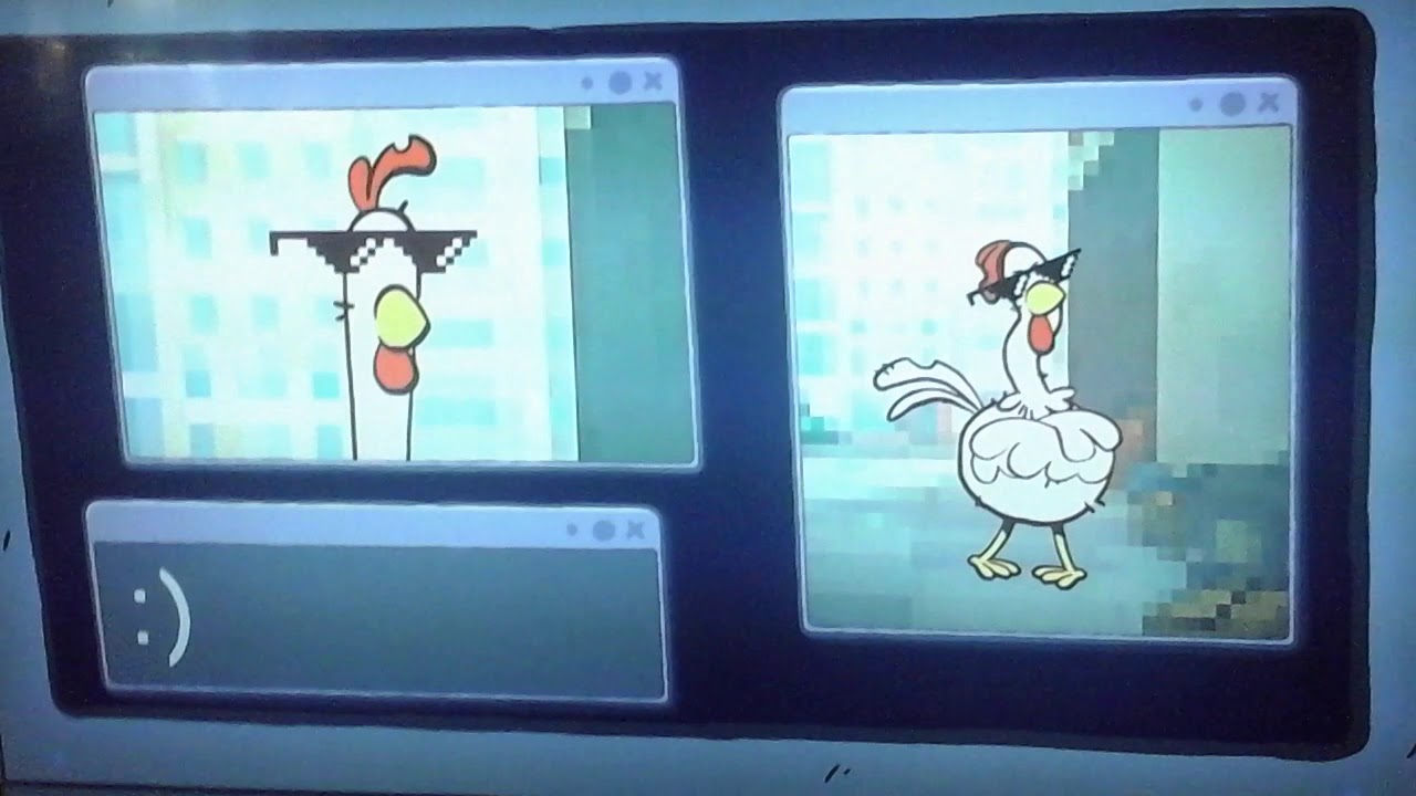 Gerry gets absolutely rekt by a chicken - YouTube
