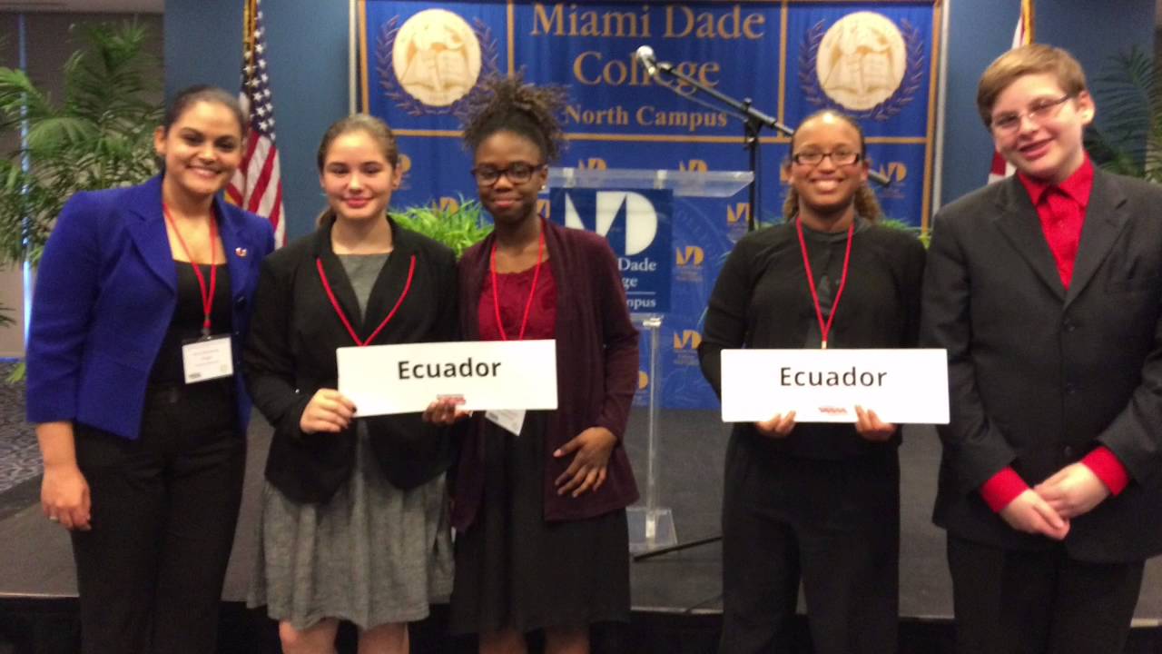 MDMUN 2016 - Keys Gate Charter High School - YouTube