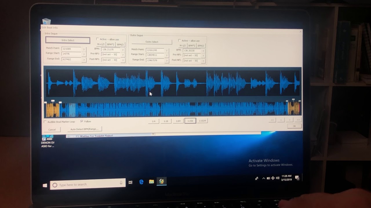 How to set and beat mix songs in OTSAV DJ - 100 BPM and Over - YouTube