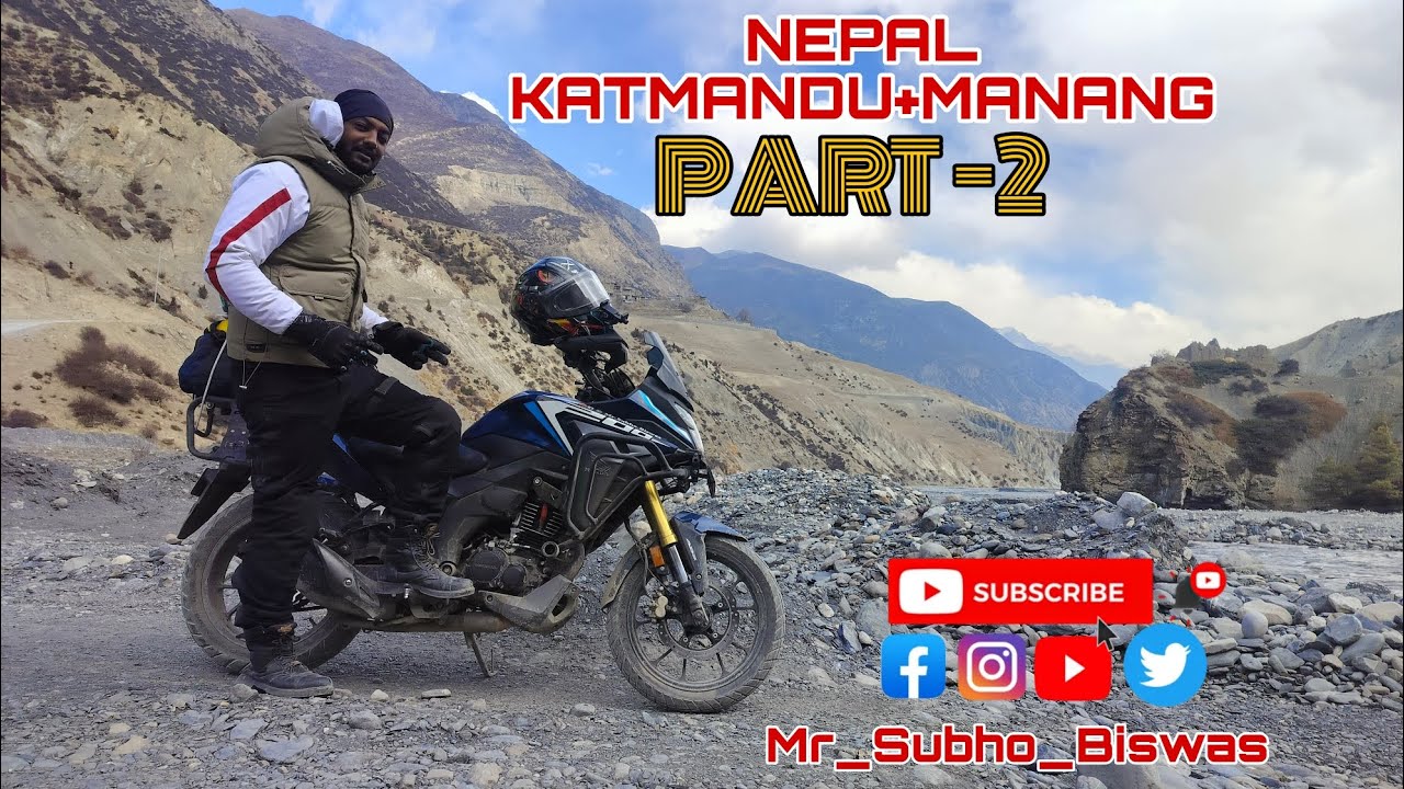 NEPAL TO MANANG WAY ..... FATHER OFF OFF ROADING. #motovlog #vlogger # ...