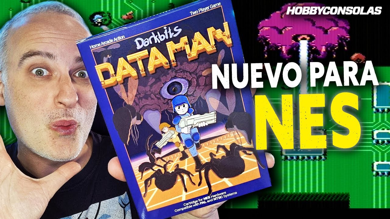 DATA MAN, nuevo juego de NES... ¡Con un giro muy original! - YouTube