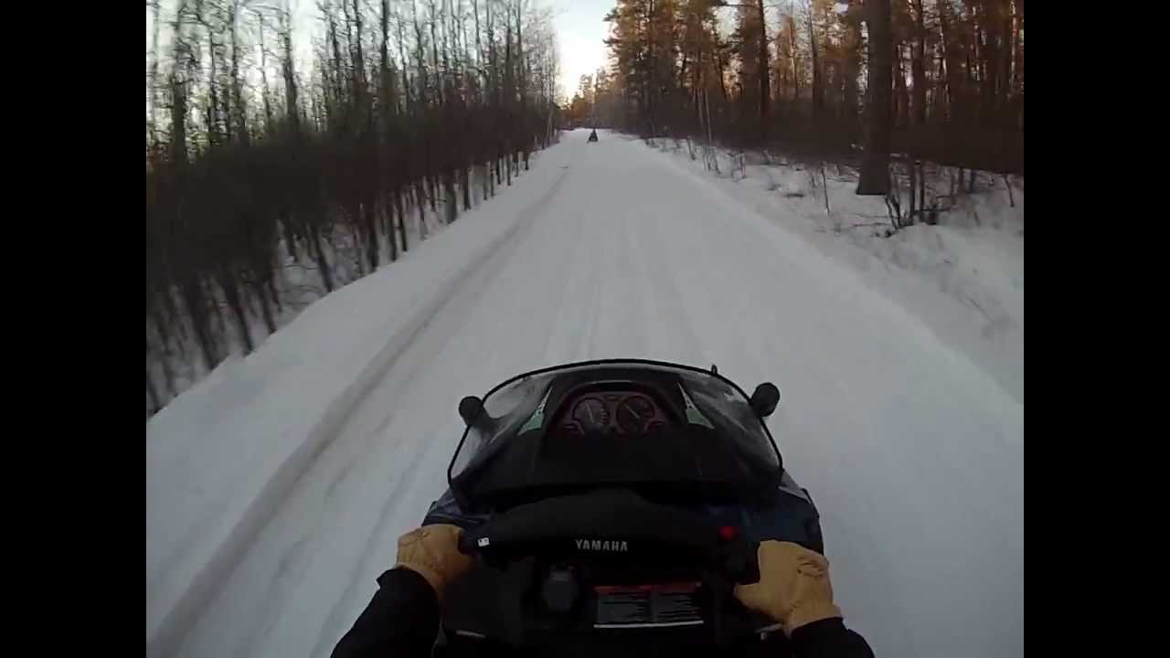Two Inlets, MN snowmobiling - YouTube