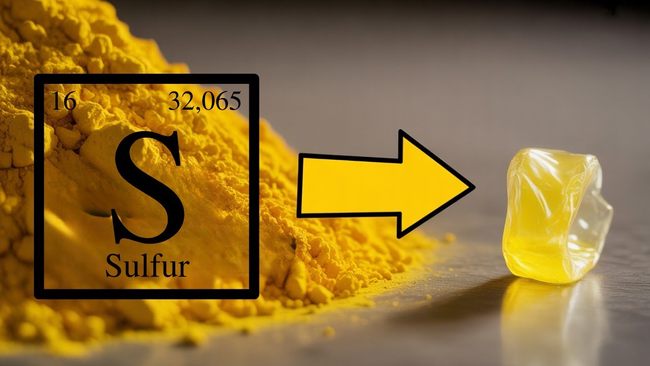 Turning Sulfur Into Plastic?!🔥 - YouTube