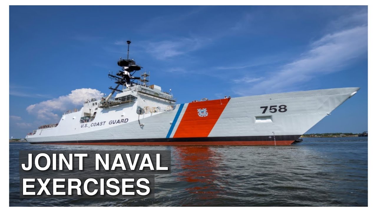 GDF, US COAST GUARD BEGIN JOINT NAVAL EXERCISES - YouTube