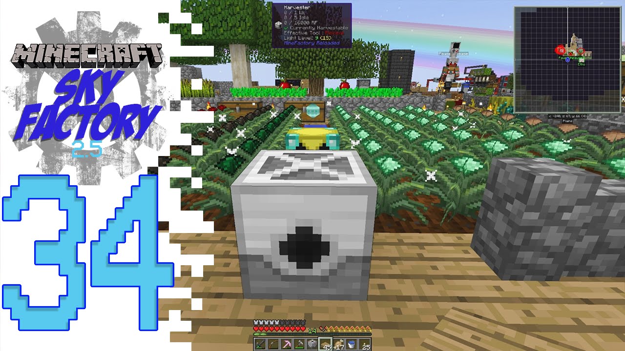 Sky Factory 2.5 (Modded Minecraft) - EP34 - Time To Judge! - YouTube