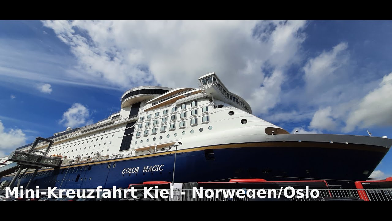 2 Nächte an Bord der Color Magic | Abfahrt Kiel - Norwegen/Oslo | 3 ...