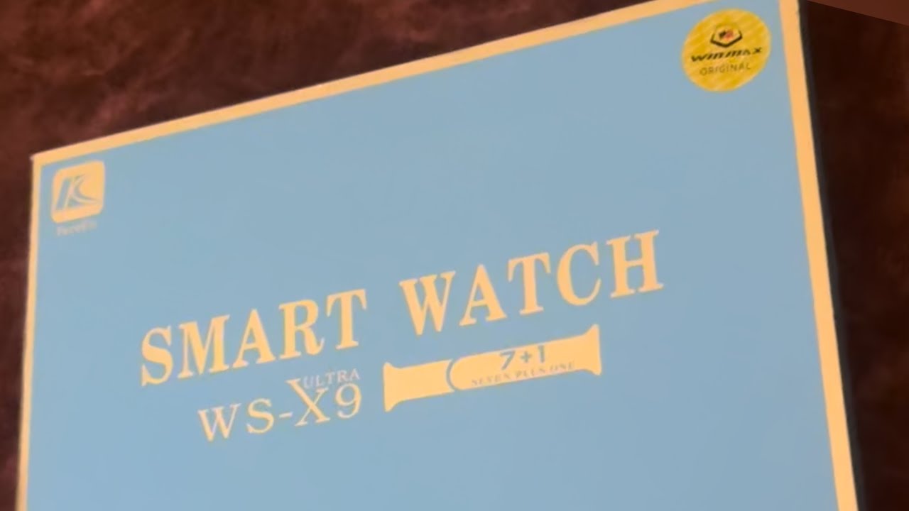 Win max smart watch ws ultra x9 7+1 - YouTube