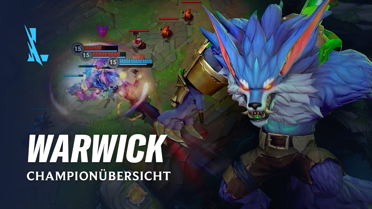 Championübersicht: Warwick | Gameplay – League of Legends: Wild Rift ...