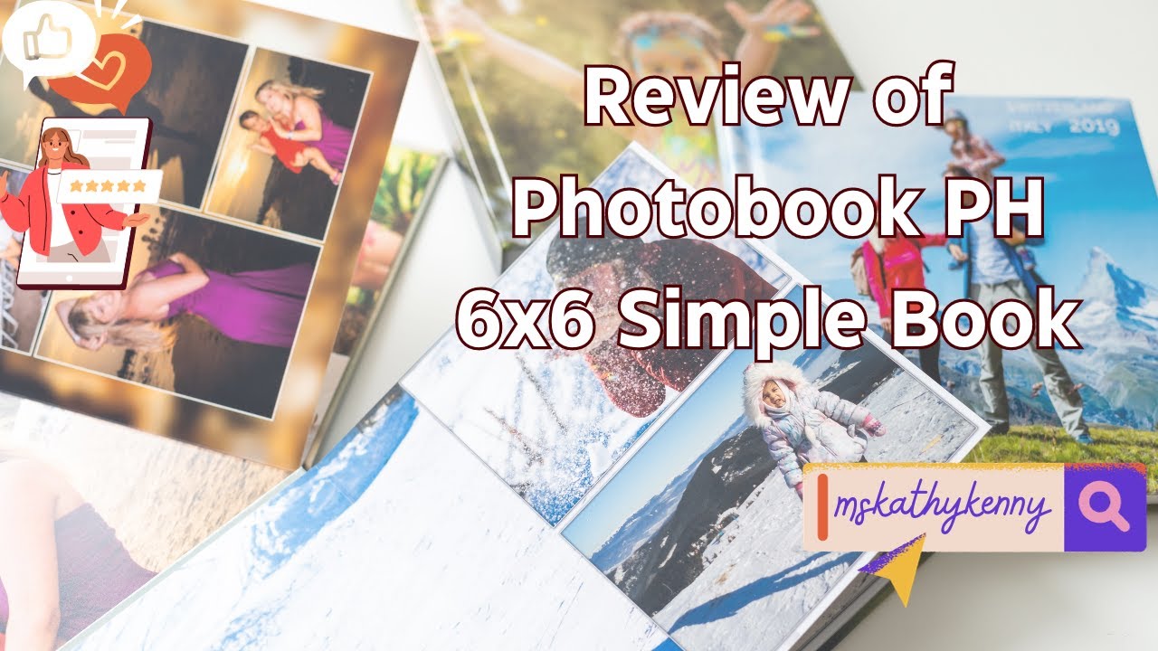 Review of Photobook PH 6x6 Simple Book + Discount Code - YouTube
