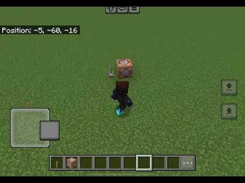 How to teleport using the command block | tutorial - YouTube