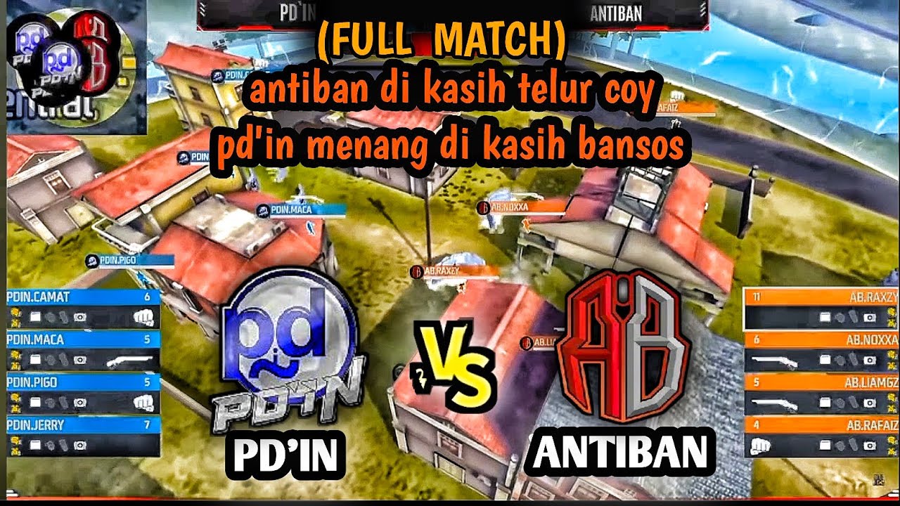 antiban vs pdin ||antiban kena dis pd'in auto memasak cuy [Reguler ...
