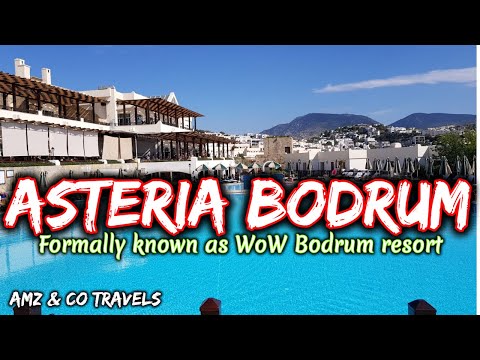 Asteria Bodrum, formerly known as Wow Bodrum resort. Detailed video